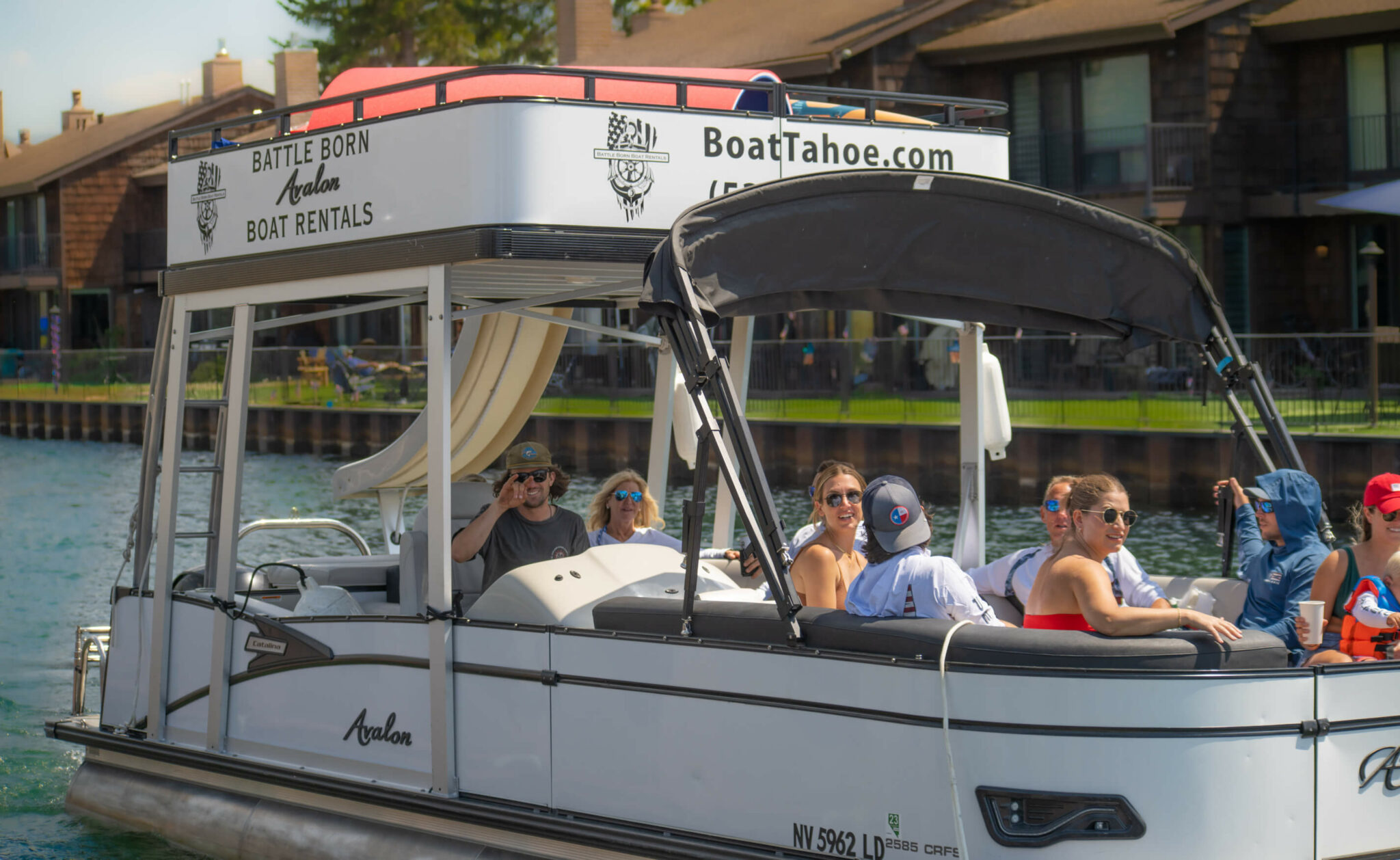 Lake Tahoe Pontoon Boat Rentals » Battle Born Boat Rentals